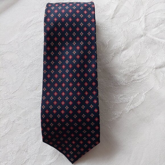 Tino Cosma | Accessories | Tino Cosma Milano 0 Silk Necktie With A Red ...